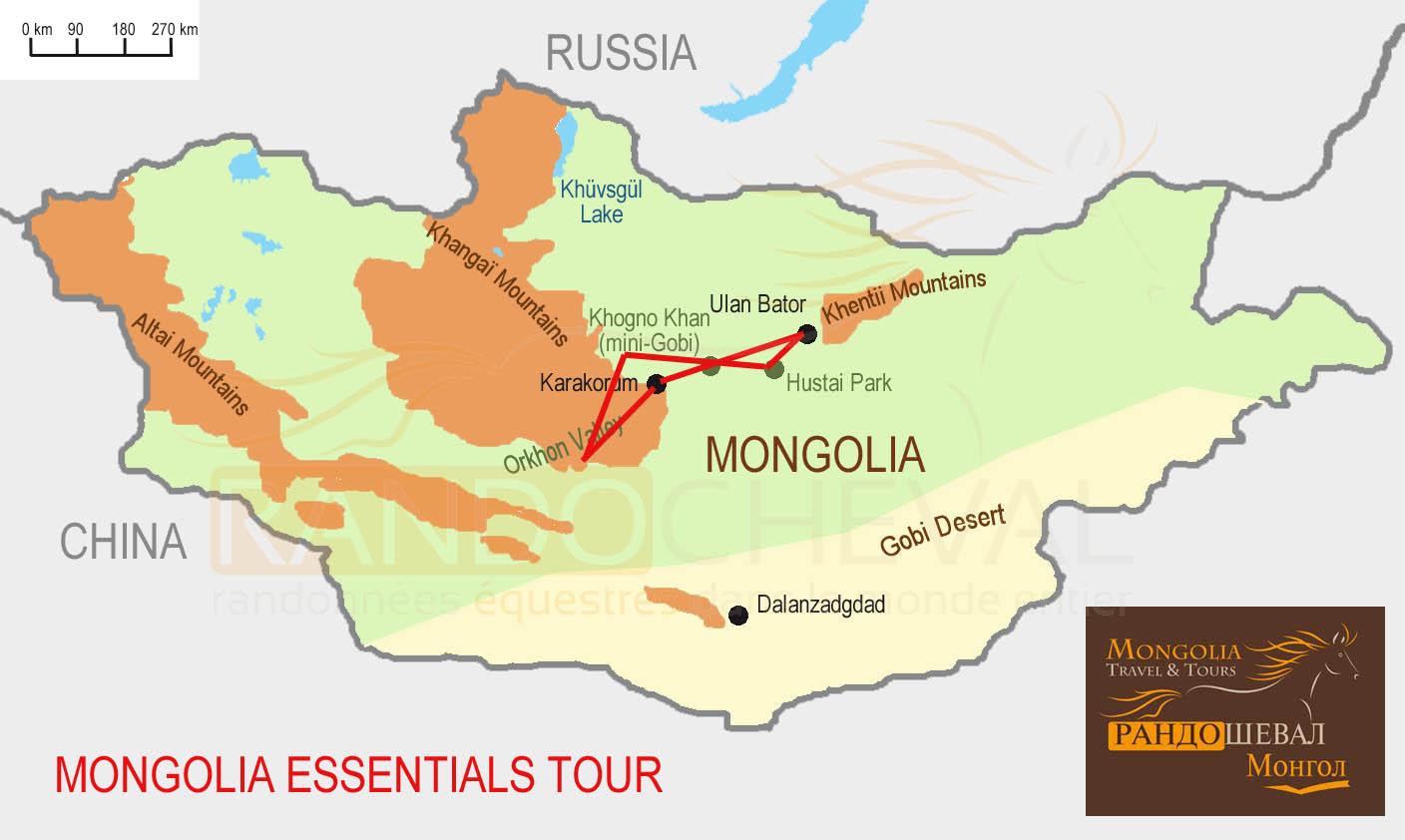 Mongolia Essentials Tour in yurt camps: Orkhon Valley, Kharkhorin ...